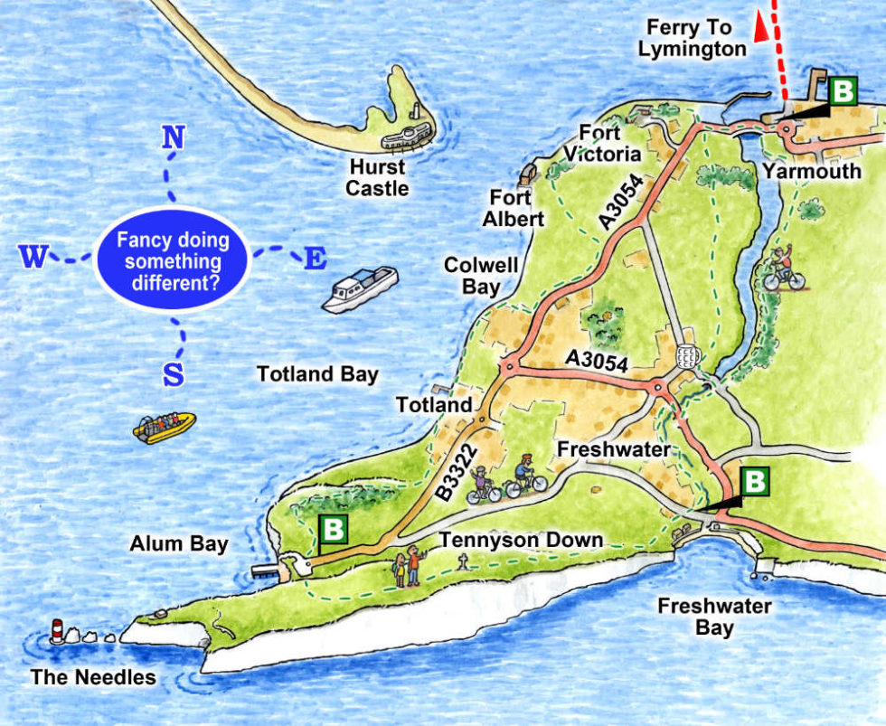 Boat Trips and Boat Tours at The Needles
